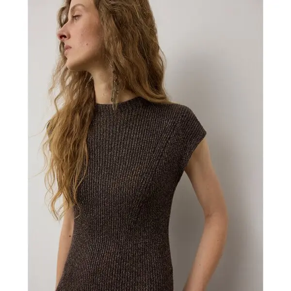 Ralph Lauren Windi Silk-blend Mouliné Day Dress
