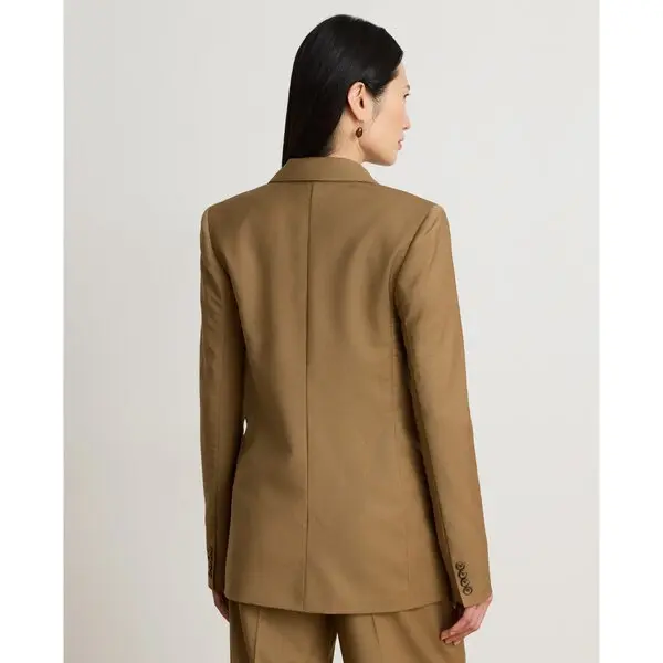 Ralph Lauren Double-breasted Wool Blazer