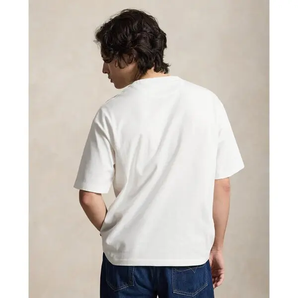 Ralph Lauren Relaxed Fit Jersey T-shirt - White/green