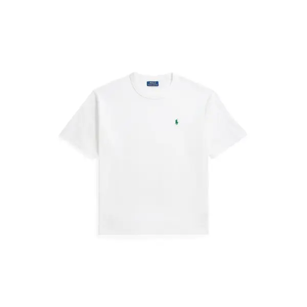 Ralph Lauren Relaxed Fit Jersey T-shirt - White/green