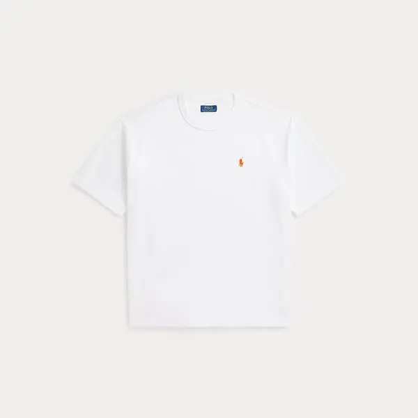Ralph Lauren Relaxed Fit Jersey T-shirt - White/orange