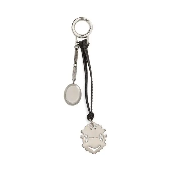 Ralph Lauren Goatskin Crest & Oval Bag Charm