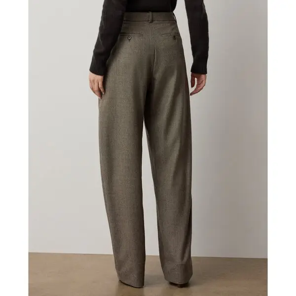 Ralph Lauren Leandre Birdseye Tweed Trousers