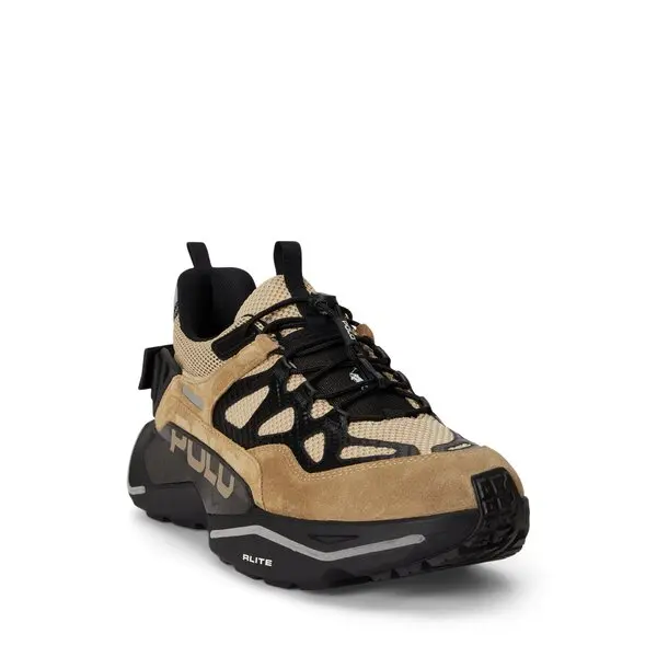 Ralph Lauren Adventure 400 Trail Sneaker - Khaki/camel/black