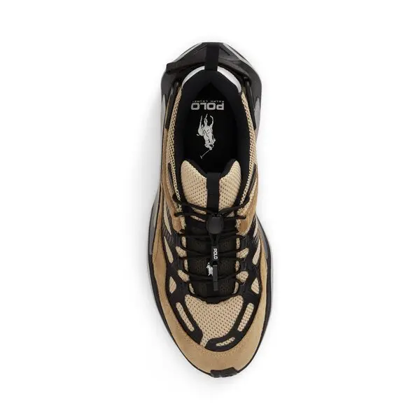 Ralph Lauren Adventure 400 Trail Sneaker - Khaki/camel/black