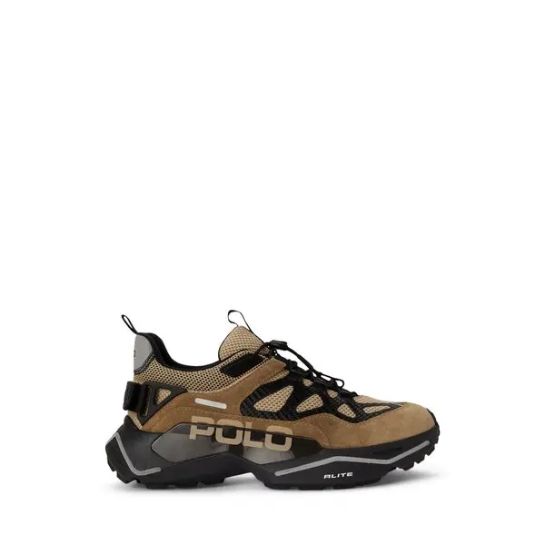 Ralph Lauren Adventure 400 Trail Sneaker - Khaki/camel/black