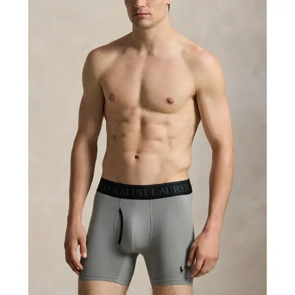 Ralph Lauren 4d-flex Microfiber Boxer Brief 3-pack