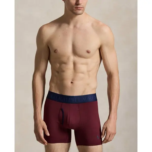 Ralph Lauren 4d-flex Microfiber Boxer Brief 3-pack - Multi