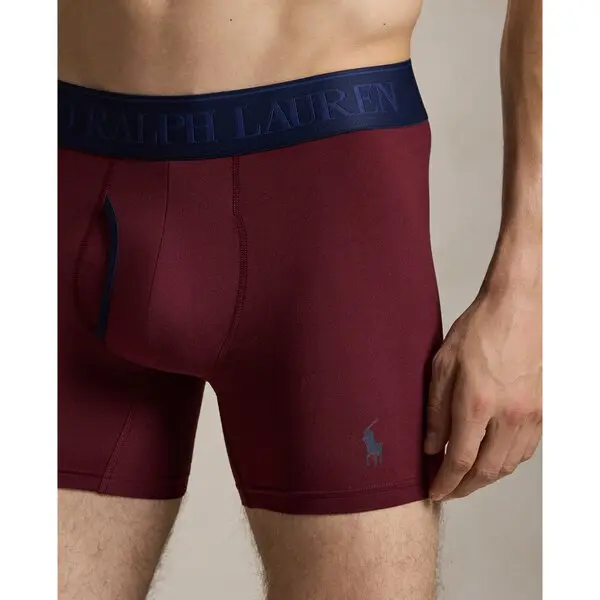 Ralph Lauren 4d-flex Microfiber Boxer Brief 3-pack - Multi