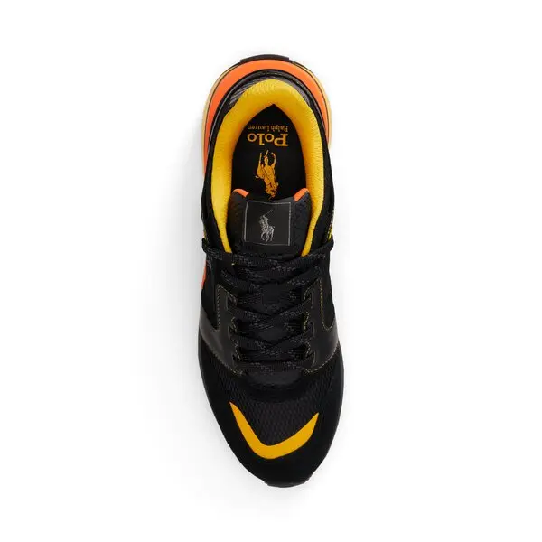 Ralph Lauren Train 89 V2 Suede & Mesh Sneaker