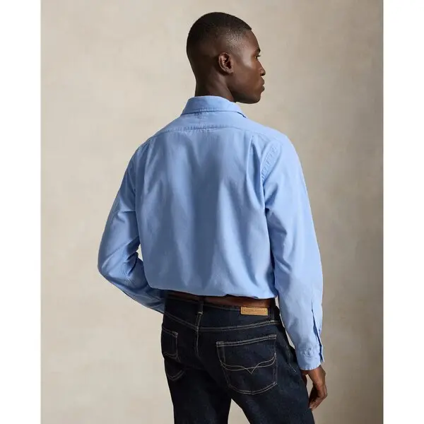 Ralph Lauren Classic Fit Corduroy Shirt - Chambray Blue