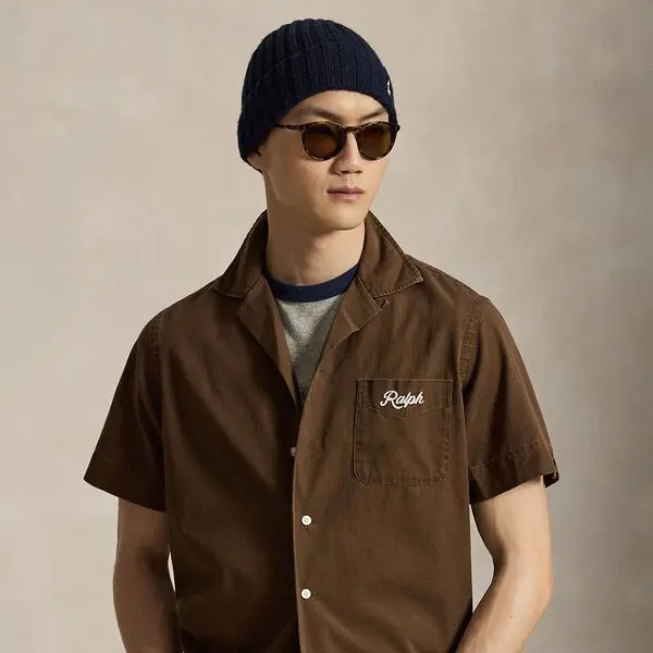 Ralph Lauren The Logo Camp Shirt - Cooper Brown