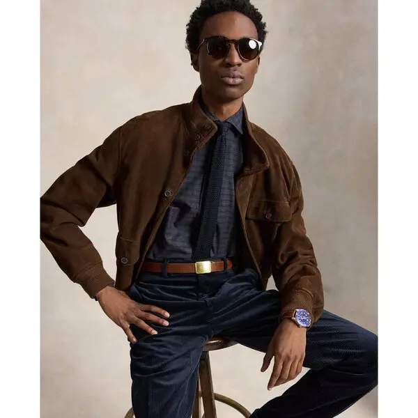 Ralph Lauren Classic Fit Checked Twill Shirt - Black Forest Multi