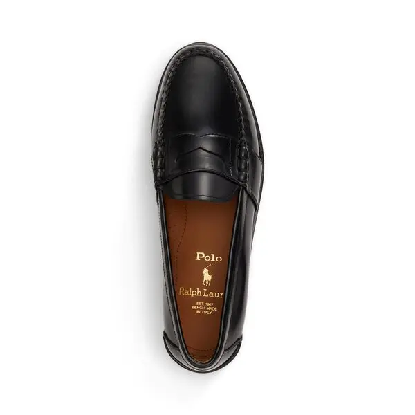 Ralph Lauren Edric Calfskin Penny Loafer