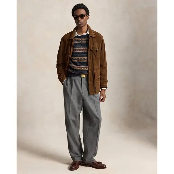 Ralph Lauren Suede Utility Jacket