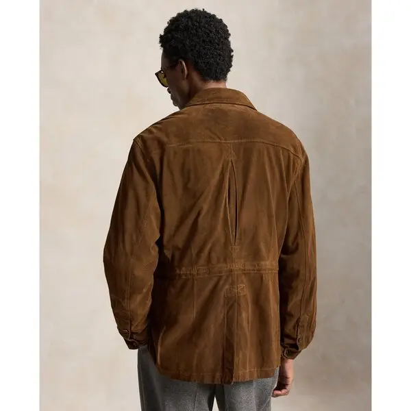 Ralph Lauren Suede Utility Jacket