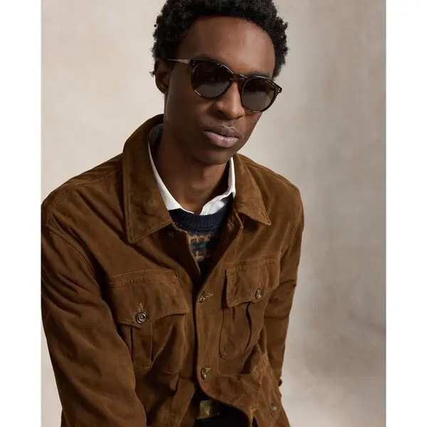Ralph Lauren Suede Utility Jacket