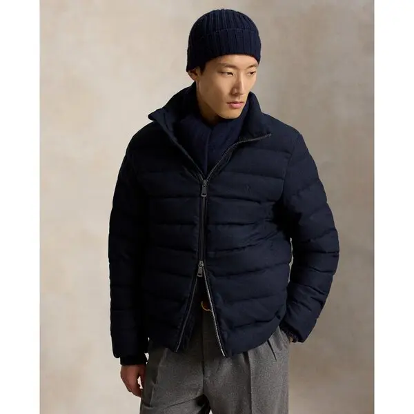 Ralph Lauren The Colden Herringbone Down Jacket