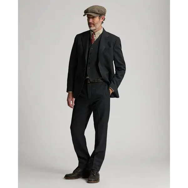 Ralph Lauren Jaspé Herringbone Suit Jacket