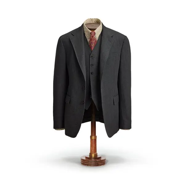 Ralph Lauren Jaspé Herringbone Suit Jacket