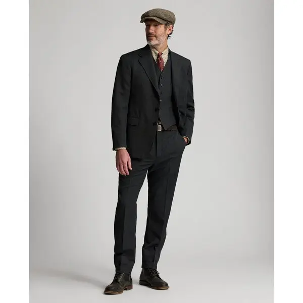 Ralph Lauren Jaspé Herringbone Vest