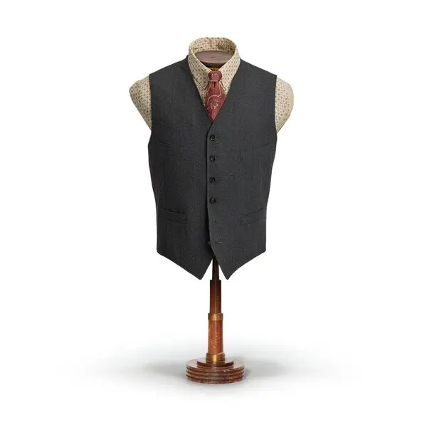 Ralph Lauren Jaspé Herringbone Vest