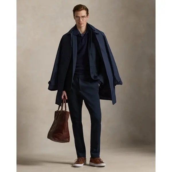 Ralph Lauren Polo Soft Tailored Fit Knit Mesh Jacket