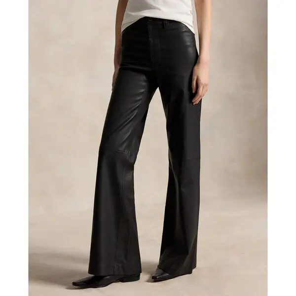 Ralph Lauren Beaton Leather Pant
