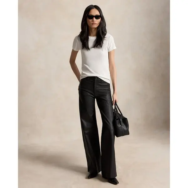 Ralph Lauren Beaton Leather Pant