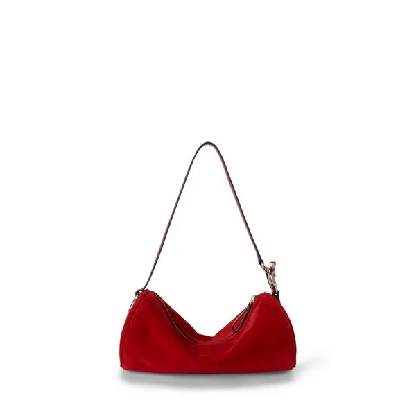 Ralph Lauren Sheep-suede Medium Blaike Barrel Bag