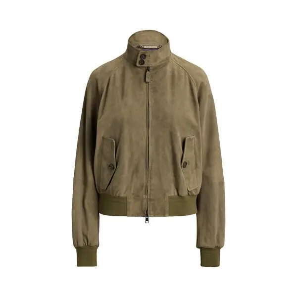 Ralph Lauren Perrie Lamb-suede Jacket
