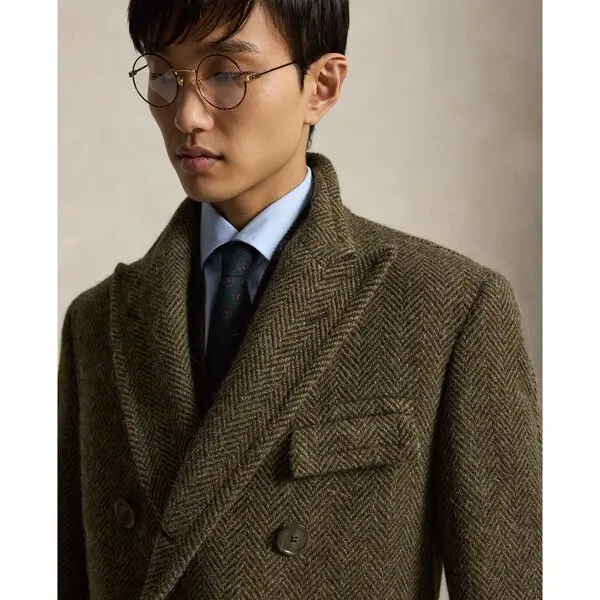 Ralph Lauren The Herringbone Tweed Polo Coat