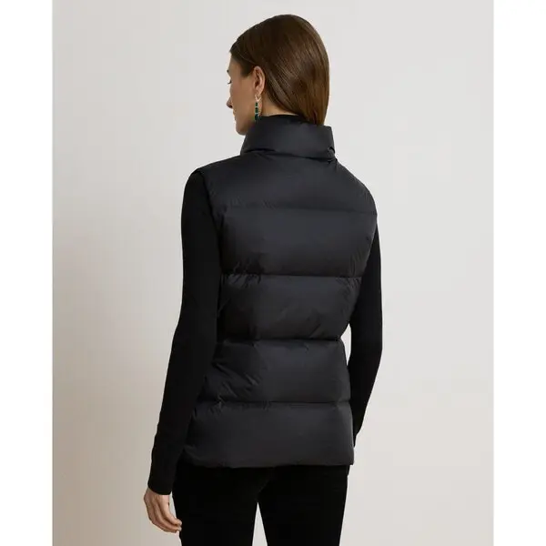 Ralph Lauren Channel-quilted Funnelneck Down Vest