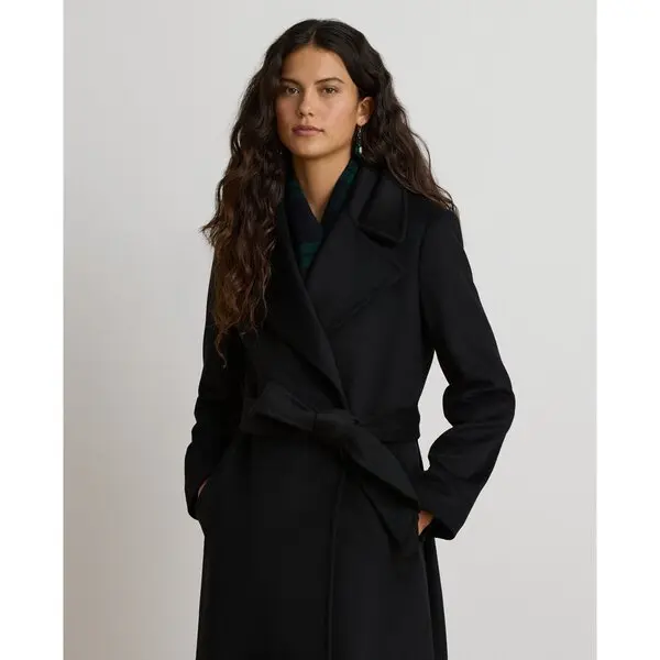 Ralph Lauren Wool-blend Wrap Maxicoat