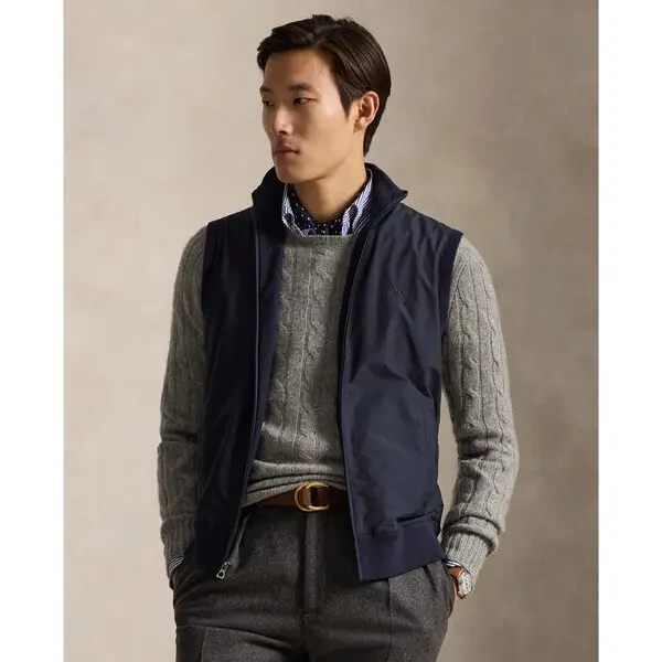 Ralph Lauren Hybrid Mockneck Sweater Vest