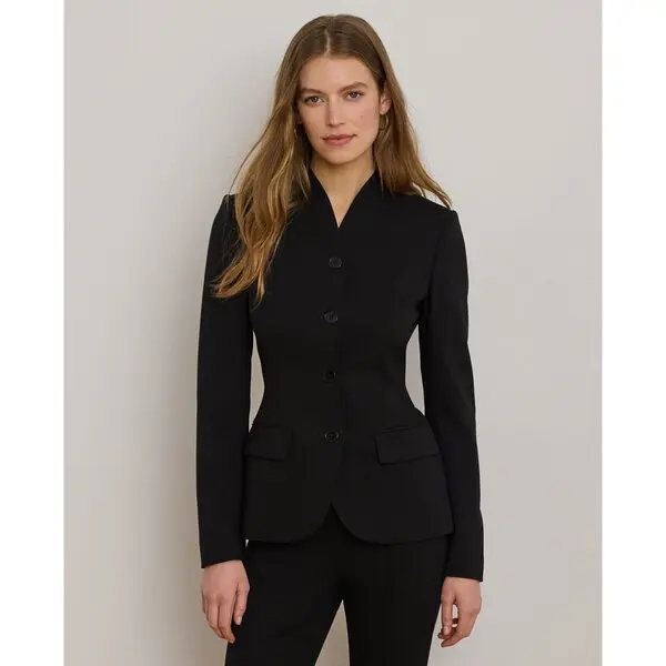 Ralph Lauren Stretch Wool Crepe Jacket
