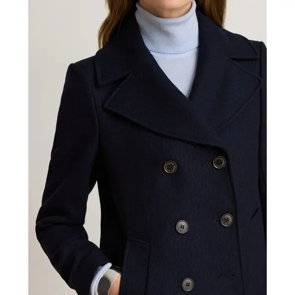Ralph Lauren Wool-blend Peacoat