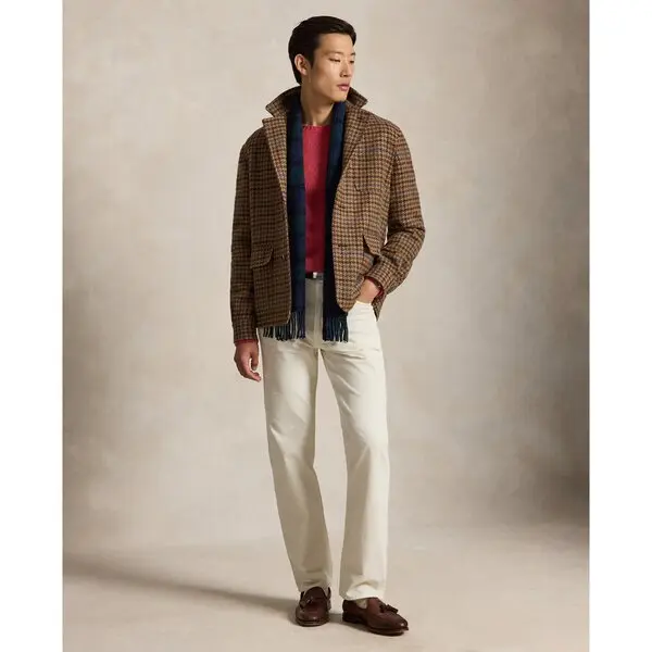 Ralph Lauren Straight Fit Corduroy Pant - Warm White
