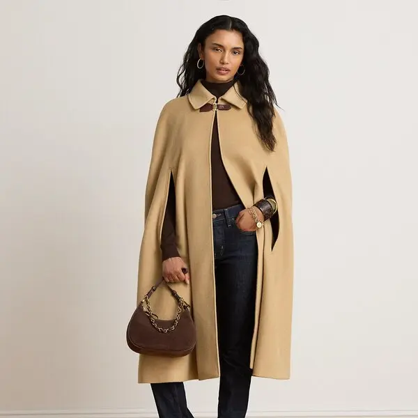 Ralph Lauren Wool-blend Cape