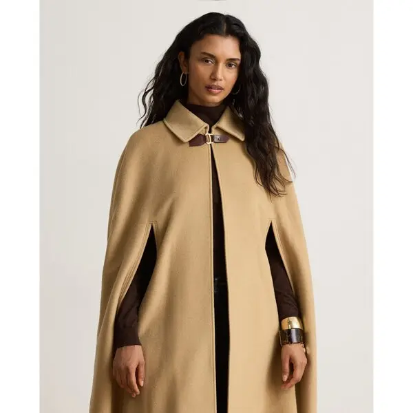 Ralph Lauren Wool-blend Cape