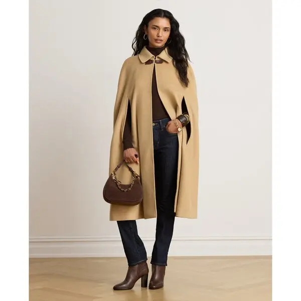Ralph Lauren Wool-blend Cape
