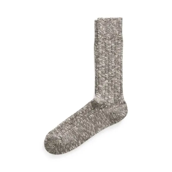 Ralph Lauren Marled Stretch Cotton-blend Crew Socks