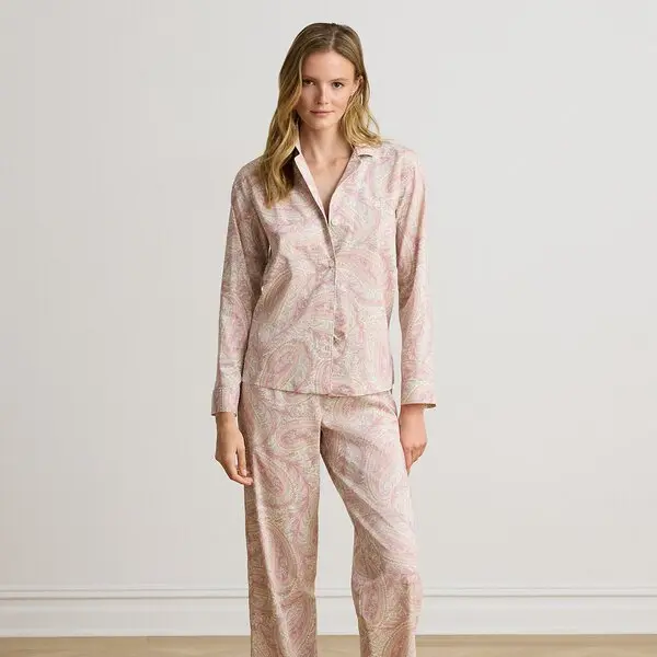 Ralph Lauren Paisley Cotton-blend Lawn Sleep Set