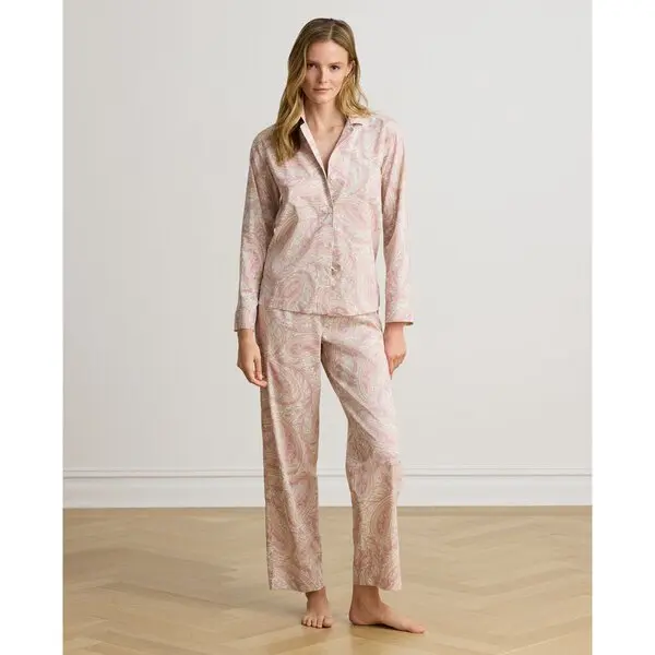 Ralph Lauren Paisley Cotton-blend Lawn Sleep Set