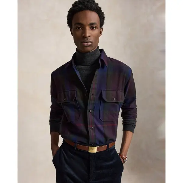 Ralph Lauren Classic Fit Plaid Twill Workshirt