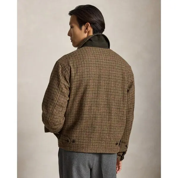 Ralph Lauren The Langdon Check Tweed Jacket