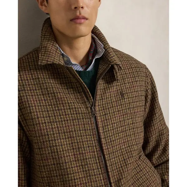 Ralph Lauren The Langdon Check Tweed Jacket