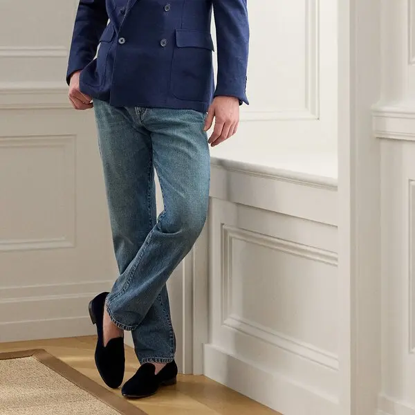 Ralph Lauren Straight Fit Jean - Medium Indigo