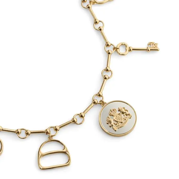 Ralph Lauren Gold-plated Charm Necklace