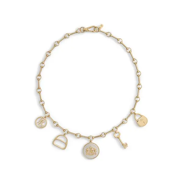Ralph Lauren Gold-plated Charm Necklace